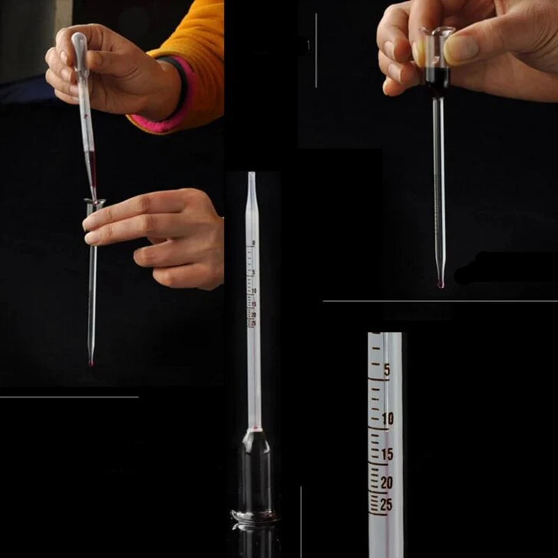 0-25 degree Glass Alcohol meter alcoholmeters hydrometer Whisky Vodka ...