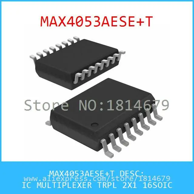 Free Shipping 1PCS/lot MAX4053AESE IC MULTIPLEXER TRPL 2X1 16SOIC 4053 ...