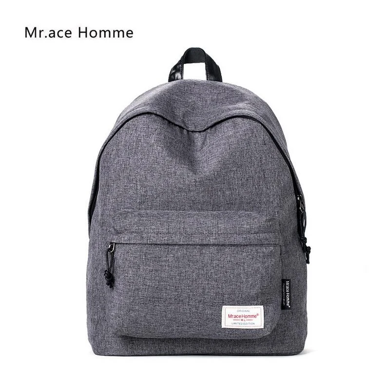 Mr.ace Homme Brand Cool Vintage Backpack Men Casual Daypack Bagpack for ...