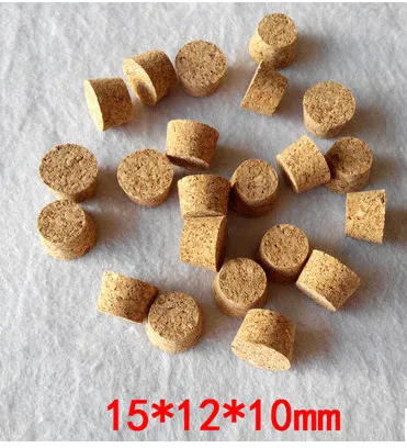 Package Accessories Small Diameter Glass Tube Cork Wooden Corks Stopper ...