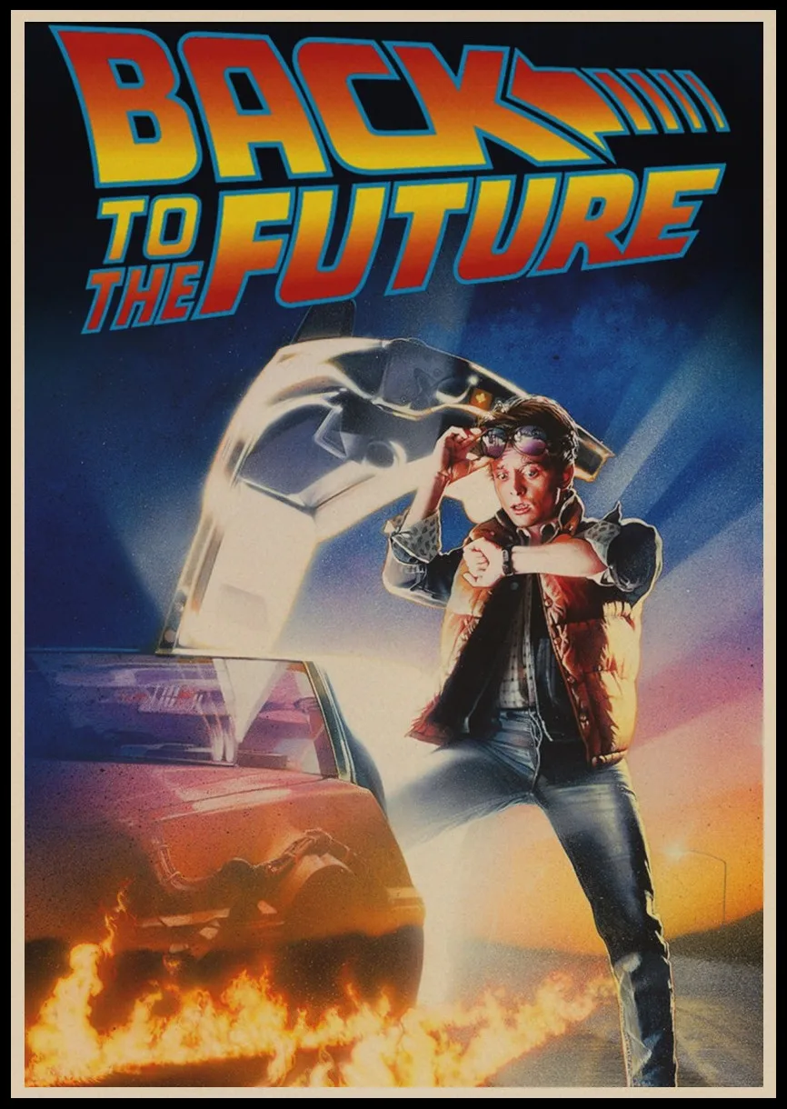 Back To The Future 1 Poster