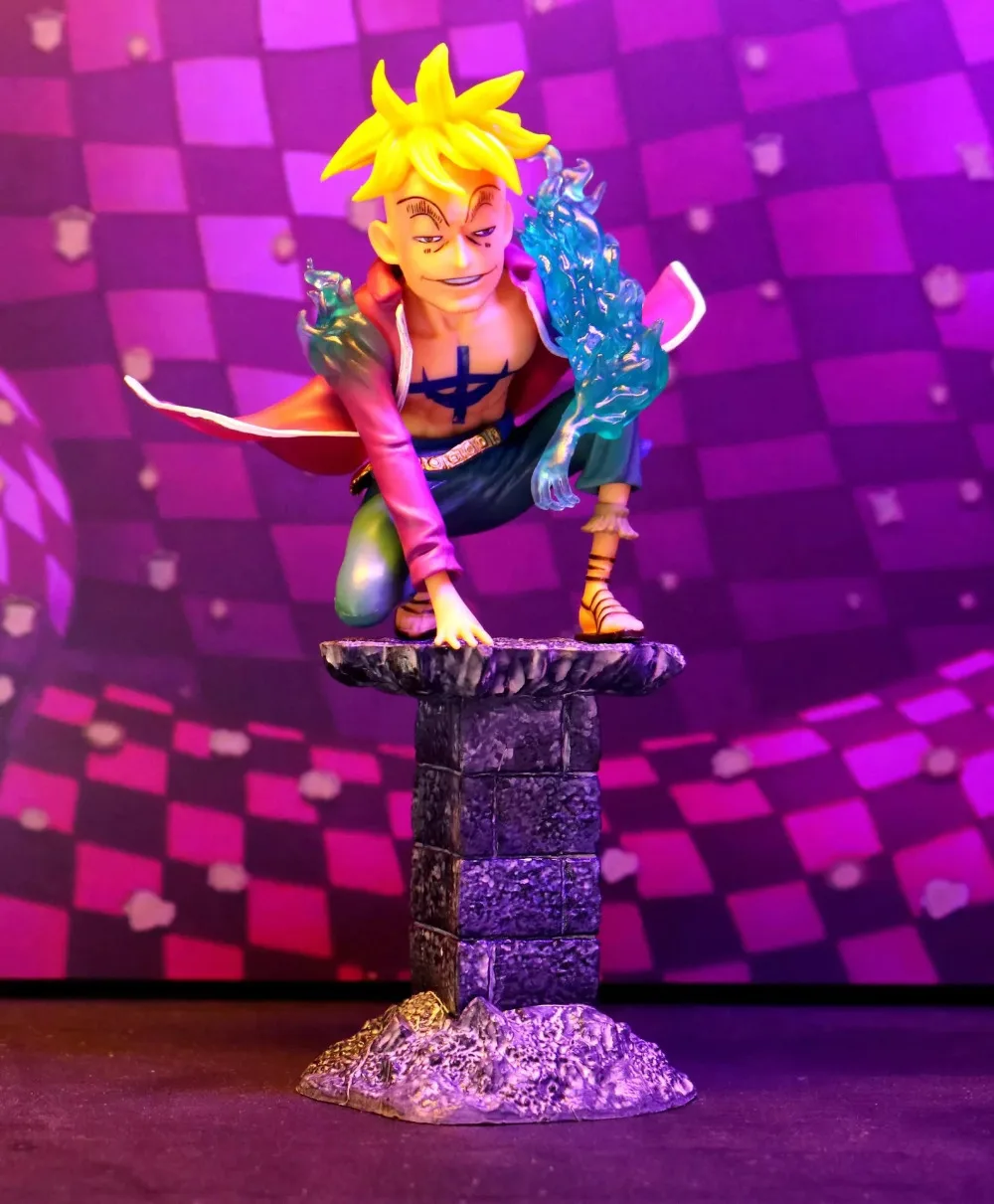 19cm One Piece Marco Kneeling Action figure toys collection doll ...