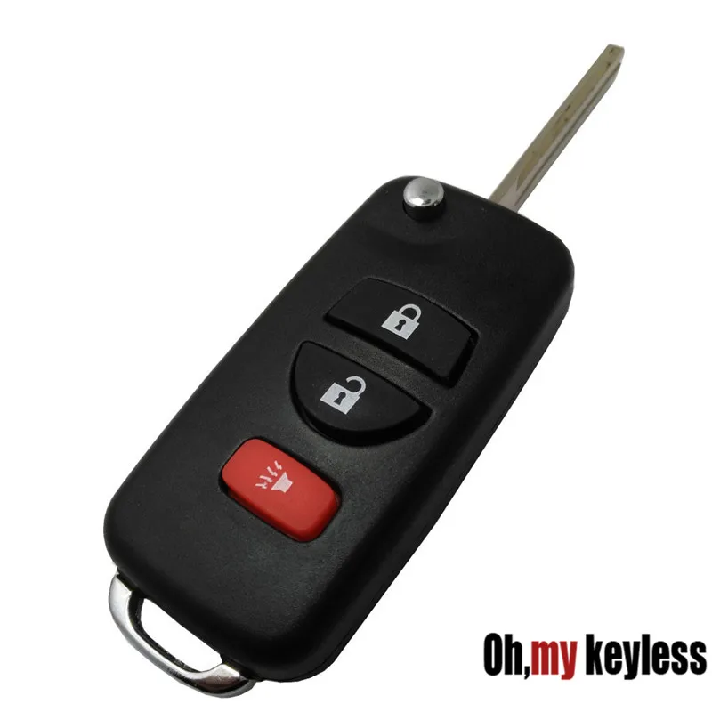 Replacement-entry-keyless-key-for-nissan-car-remote-control-key-shell ...