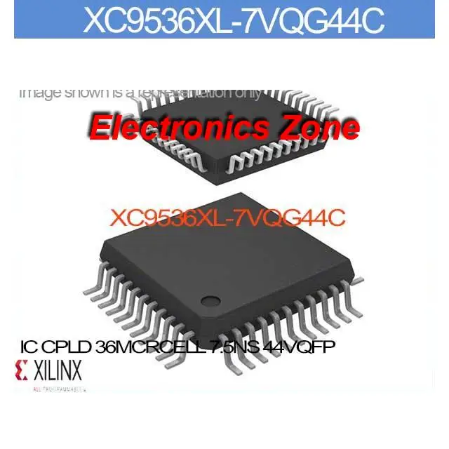 XC9536XL 7VQG44C IC CPLD 36 MCRCELL 7.5NS 44 VQFP XC9536XL 7VQG44C 9536 ...
