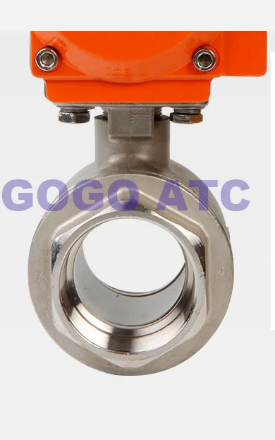 Q611F-16P из нержавеющей стали 304 Санитарно DN 50 мм внутренняя резьба из двух частей шаровой ...