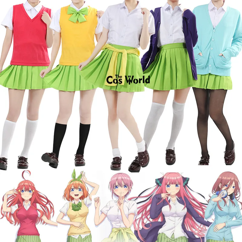 The Quintessential Quintuplets Nakano Ichika Nino Miku Yotsuba Itsuki