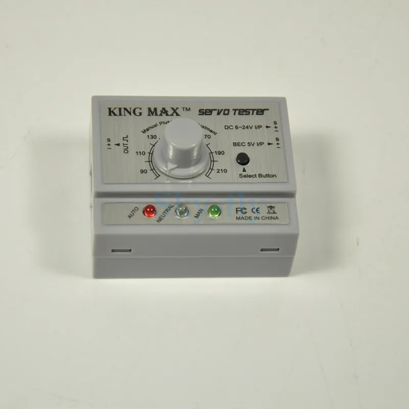 KINGMAX MULTIFUNCTIONAL ESC SERVO TESTER KM8008 15mA 50.5mm*40mm*24mm