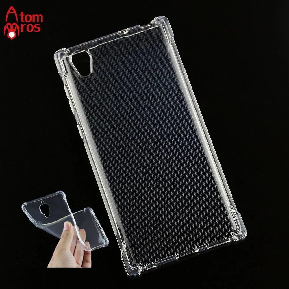 Soft TPU Silicone Rubber Transparent Shockproof Cover Case For Sony ...
