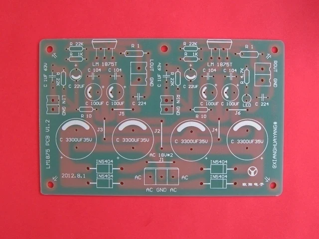 LM1875 105DB PCB|lm1875|pcb - AliExpress