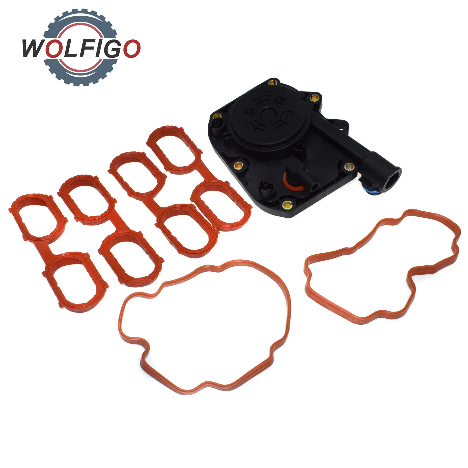 Wolfigo Intake Manifold Cover Gasket & Crankcase Vent Valve Set ...