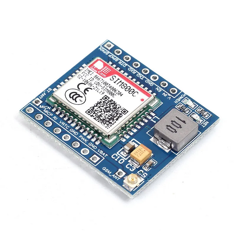 Monday Kids SIM800C GSM GPRS Module 5V/3.3V TTL Development Board IPEX ...
