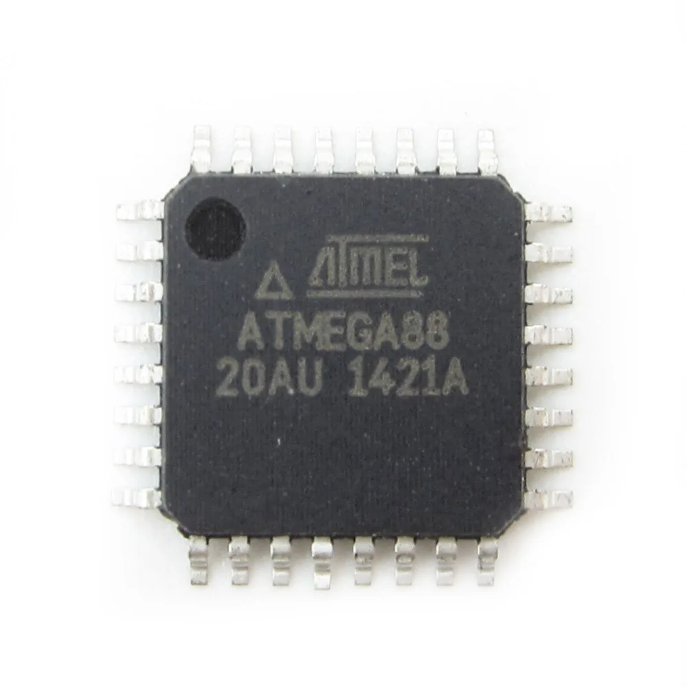 5PCS IC ATMEGA88 20AU ATMEGA88 IC AVR MCU 8K 20MHZ 5V TQFP32 New ...