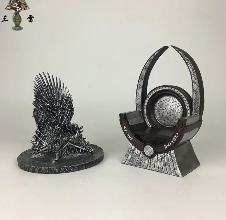2018 rights game iron throne 1:6 iron throne film around the game anime ...