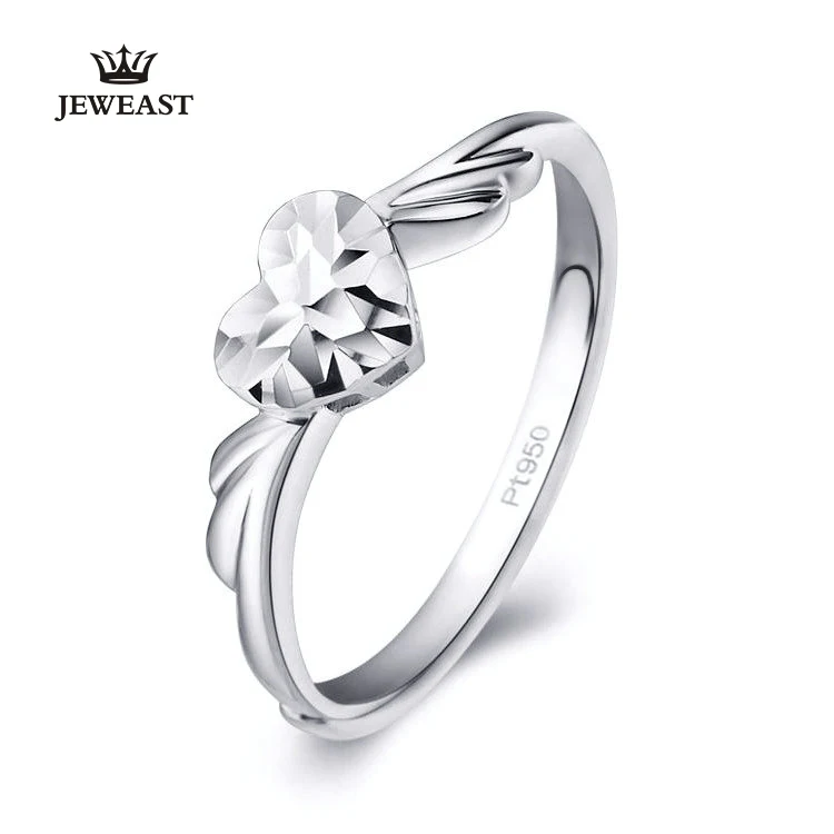 Pt950 Pure Gold Ring Real Solid Gold Rings Good Beautiful Upscale ...