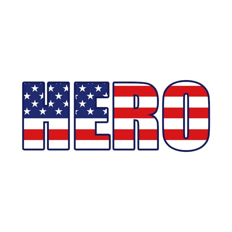 3x5FT 150x90cm HERO Flag USA Theme Custom Flags 100D Polyester Banners ...