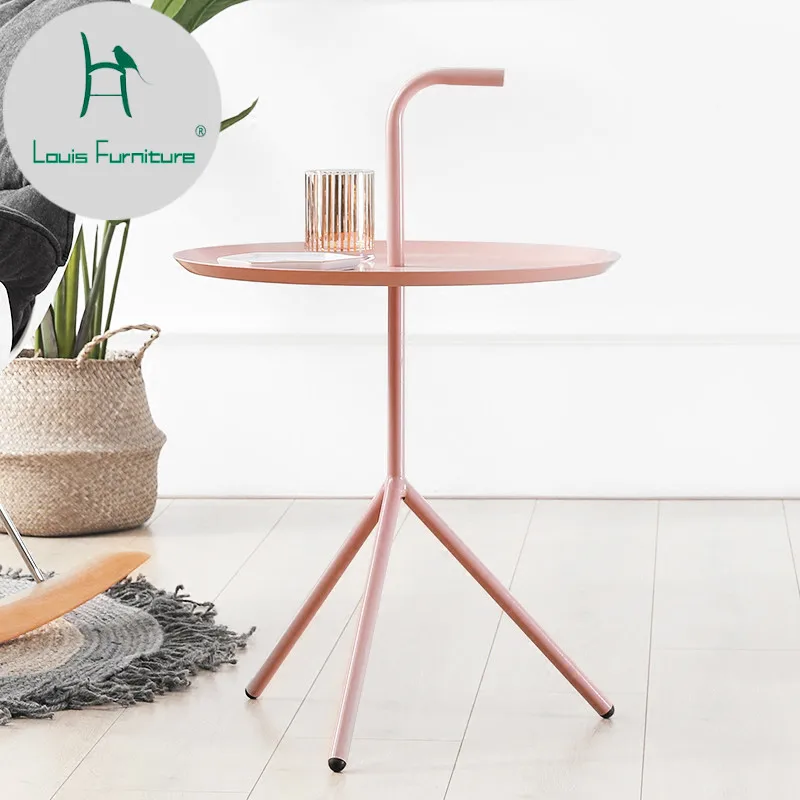 Louis-Fashion-Nordic-Iron-Art-Minimalist-Mini-Metal-Tea-Table-Sofa ...