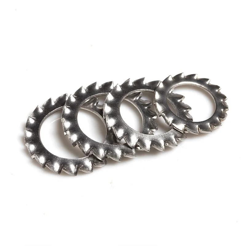 Внешний зубчатый прокладка шайба M2.5 M3 M4 m5 m6 m8 m10 m12 M14 M16 M18 M20 M24 M30 ...