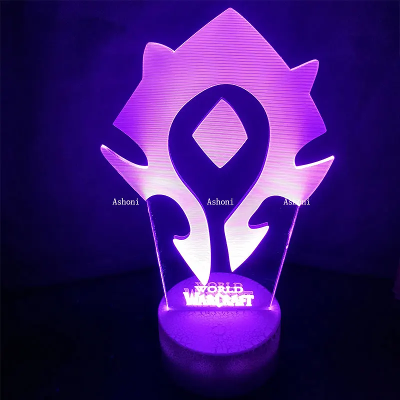 Lighting Home & Living World of Warcraft,WoW,3D Acrylic Night Light ...