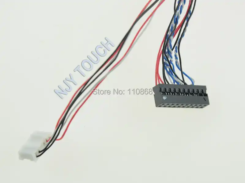 LED 40 pins LVDS Cable I PEX 20453 20455 40Pin 1ch 6 Bit IPEX 20455 for ...