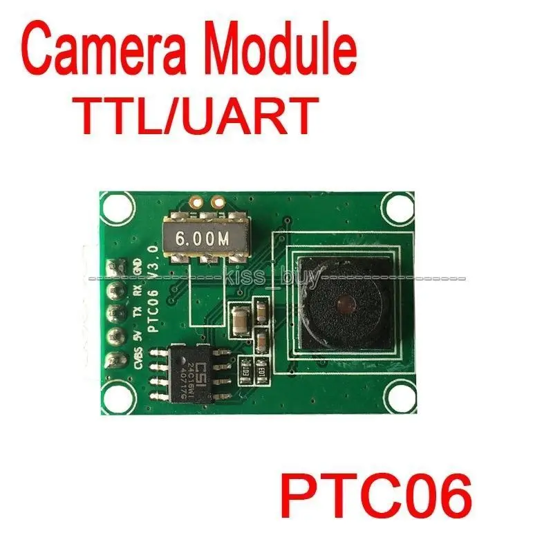 Kits de développement 3.3v-5v Camera Module TTL/l' UART JPEG/CVBS for AVR stm32 Arduino puce ...