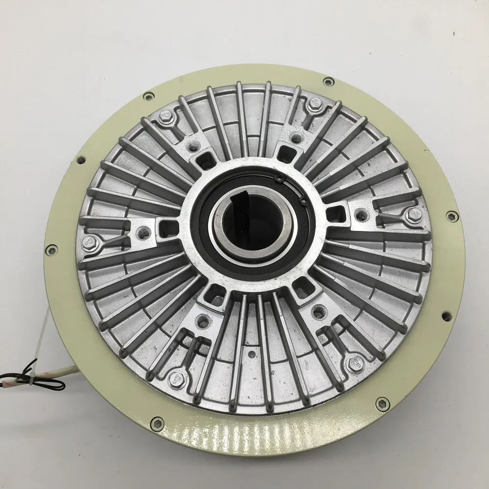 Hollow Shaft Magnetic Powder Brake 100Nm 10kg DC 24V 1000RPM Unwinding ...