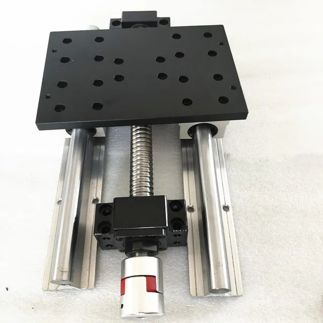 cnc Work Platforms /Aluminum table with SFU1605 565mm+BKBF12+LINEAR ...