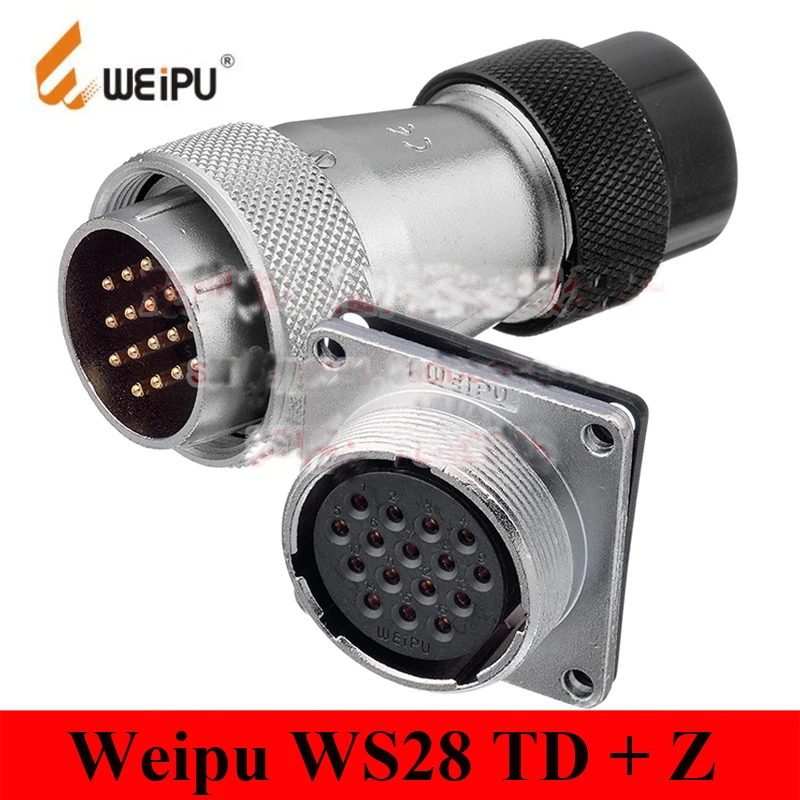 Original WEIPU WS28 2 3 4 7 10 12 16 17 20 24 26 Pin Connector TD Z ...