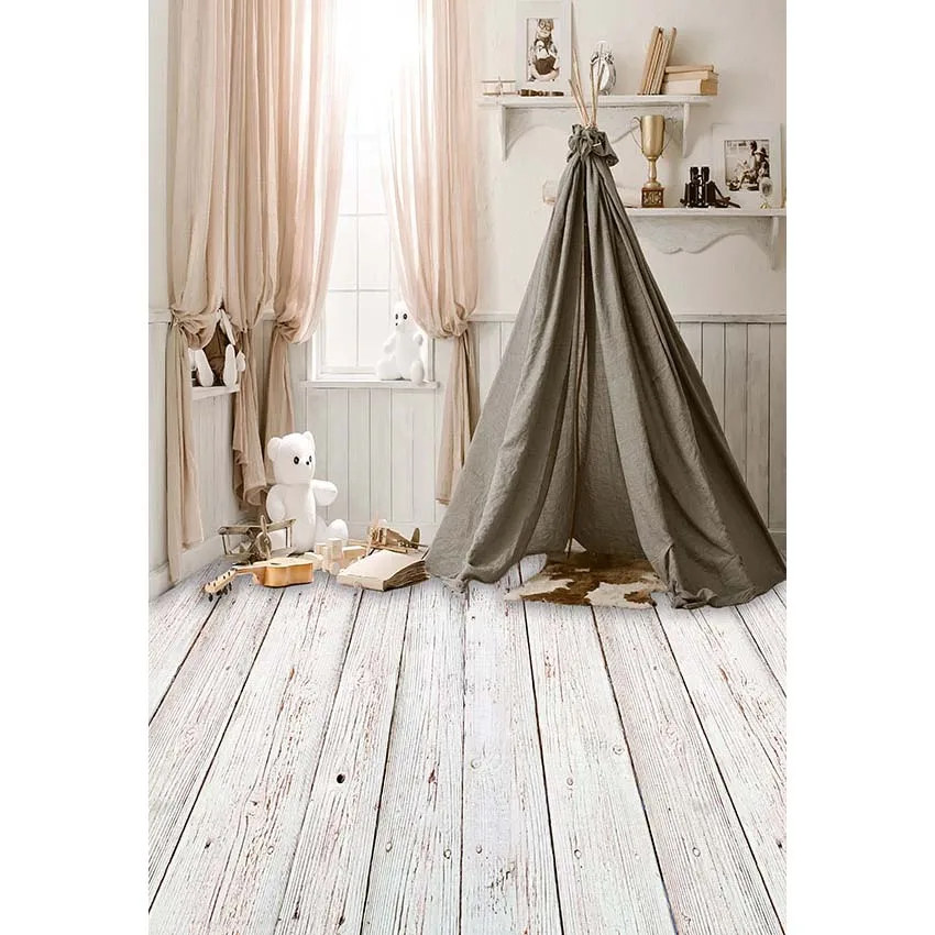 Baby Newborn Photo Studio Background for Photography Wooden Floor Tent ...