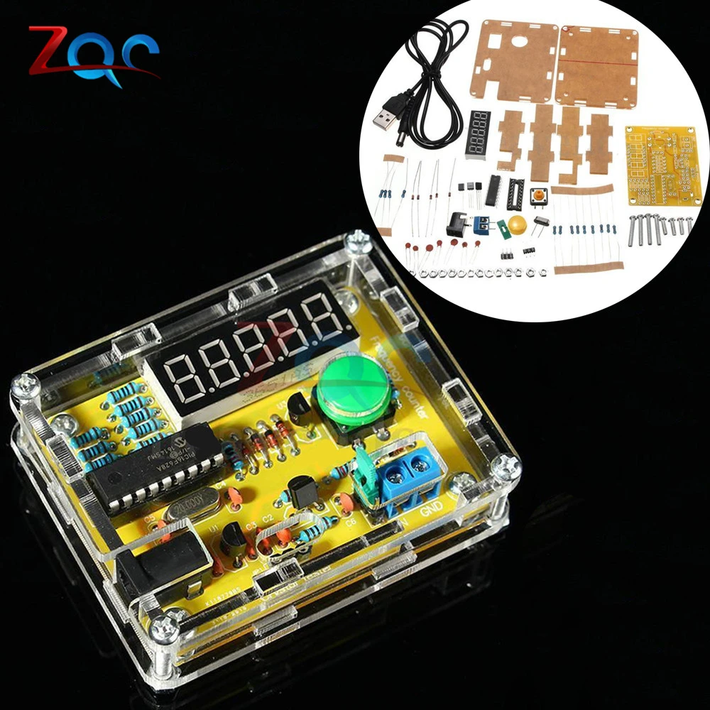 Diy Kits 1hz-50mhz Crystal Oscillator Tester Frequency Counter Tester ...