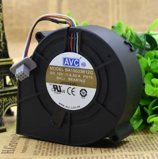 AVC 9733 4.5A BA10033B12G 12V four line high speed blower large wind ...