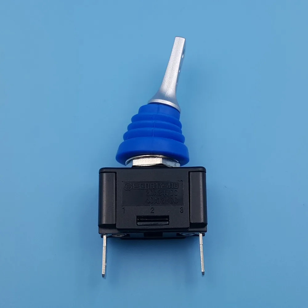 Sci R13-416 Waterproof 12mm 2pin Plastic Lever On-off Spst Car Toggle ...