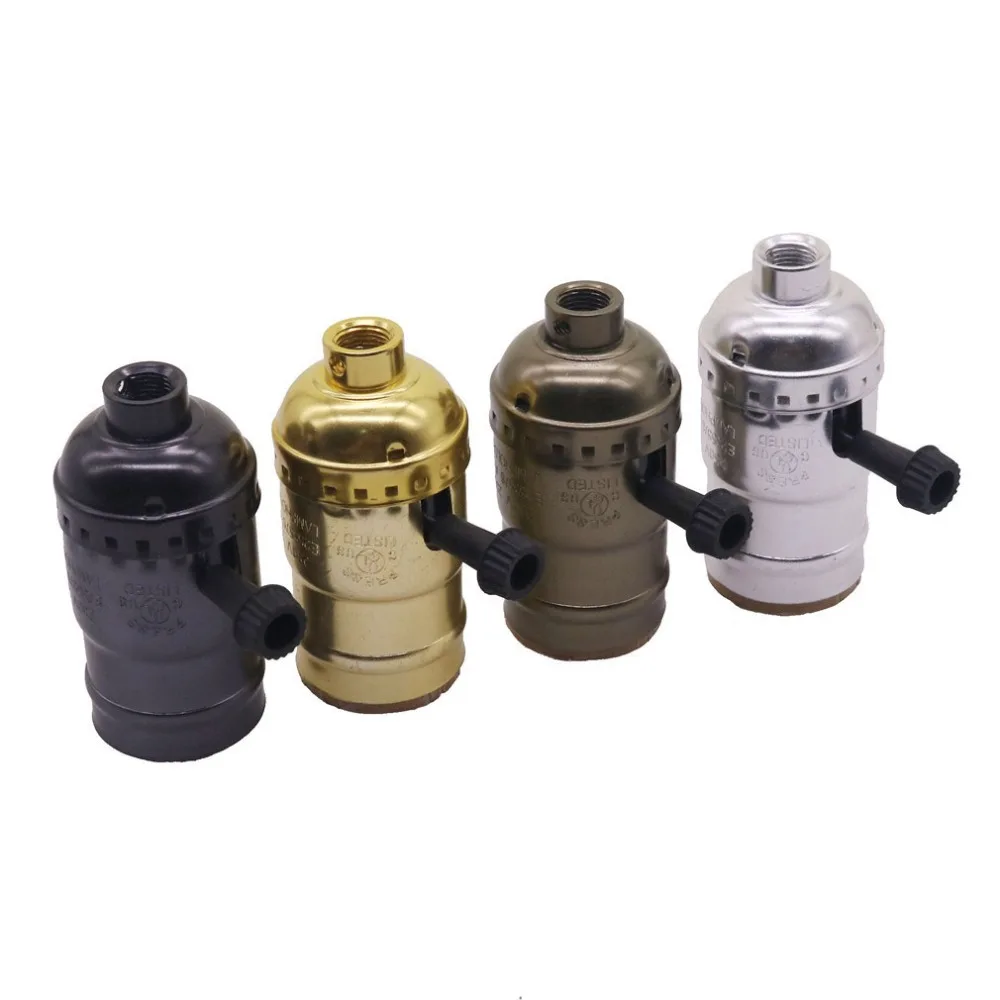 Vintage Edison Lamp Base Holder | Vintage Edison Light Bulb Base - 1pcs ...