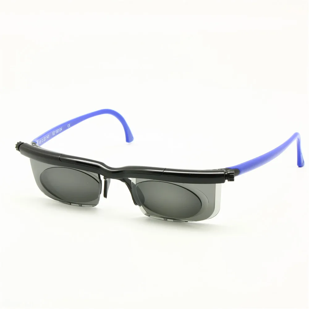 Adlens Sundials Frame Tinted Optical Sunglasses Variable Strength -6D ...