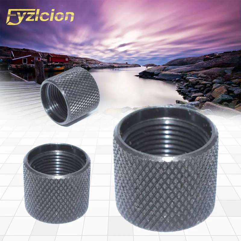 3PCS 5 8x24 5 8 24 Thread Protector Black Oxide Steel Brand New in