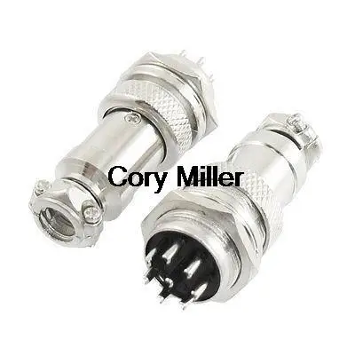 AC 200V 5A 1000V 8 Pin 8 Pin Screw Aviation Connector Plug Joint-in ...