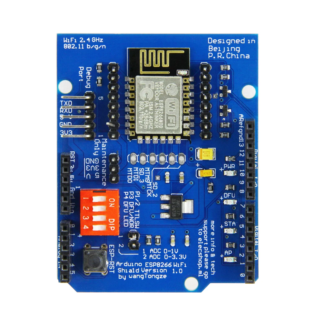 Uno R3 Esp8266 Web Sever Serial Wifi Expansion Board
