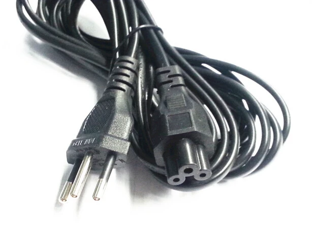 6ft 1.8m Original Brazil Plug Br Ac Power Cable Cord For Laptop Adapter ...