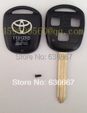 KL60 TOY43 3B TOYOTA key shell, TOY43 blade 3 buttons, high quality ...