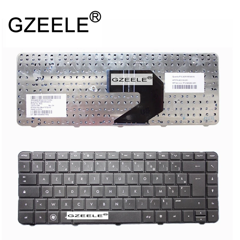 GZEELE French Keyboard for HP CQ43 100 CQ57 G57 430 CQ57 100 CQ57 200 ...