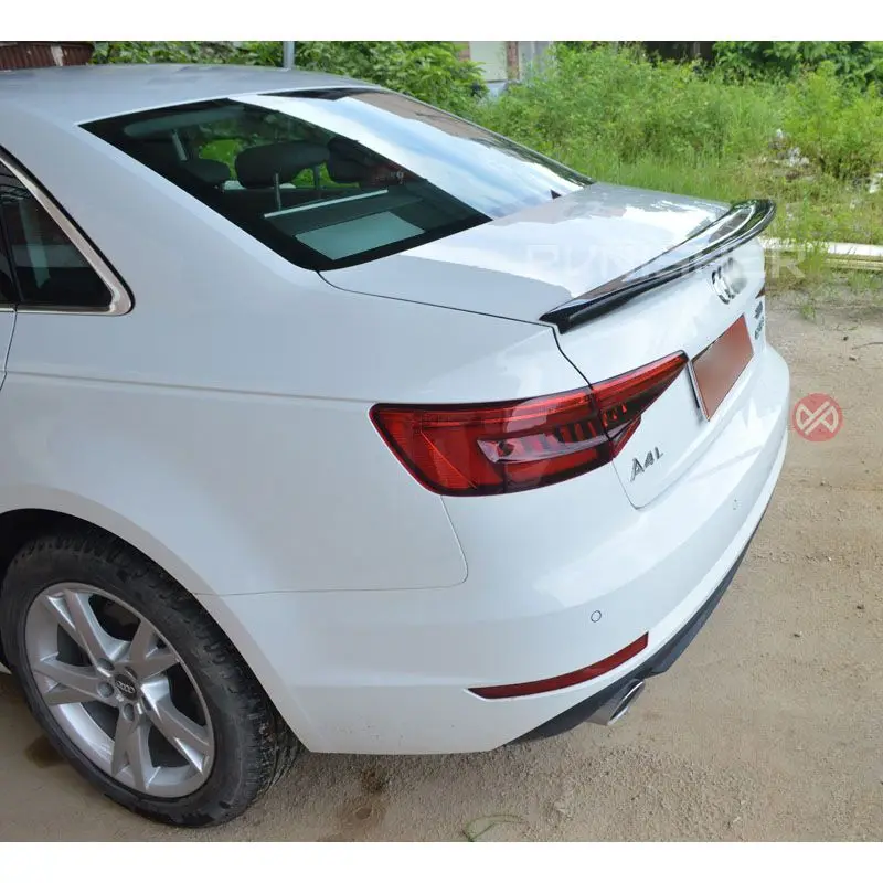 A4 B9 Spoiler Carbon Fiber Spoiler Wing For Audi A4 B9 2016 Fits 4