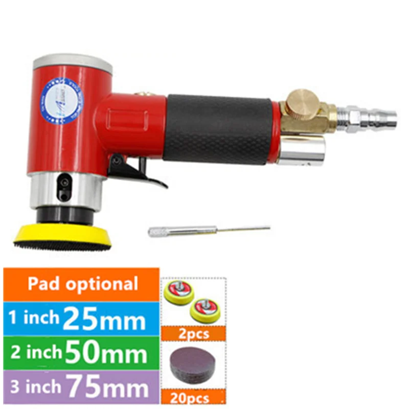 Pneumatic sandpaper machine 1 inch 2 inch 3 inch polishing machine ...