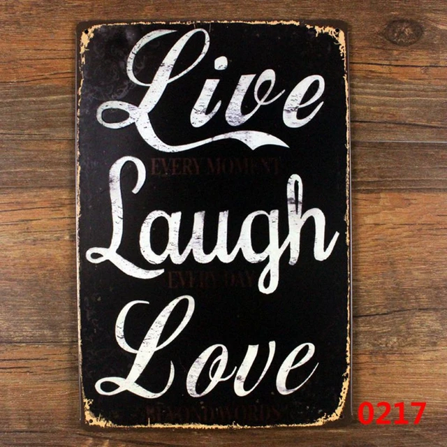 Live Laugh Love Sign