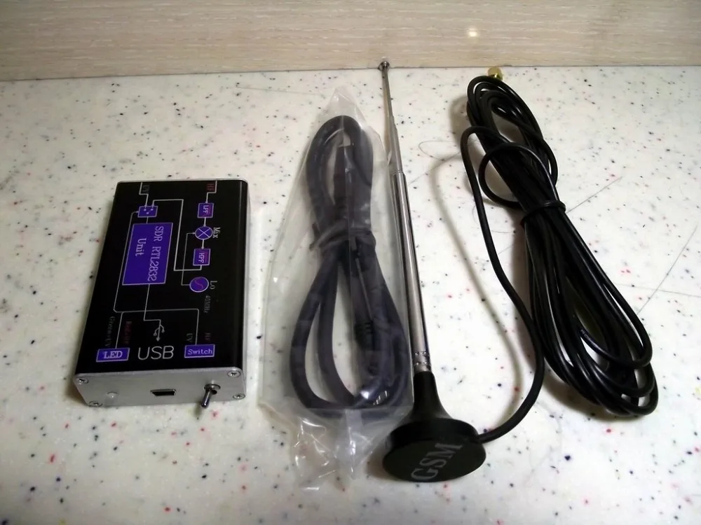 1.7GHz 100KHz VHF UHF Band RTL.SDR+UpConverter SDR Receiver module NFM ...