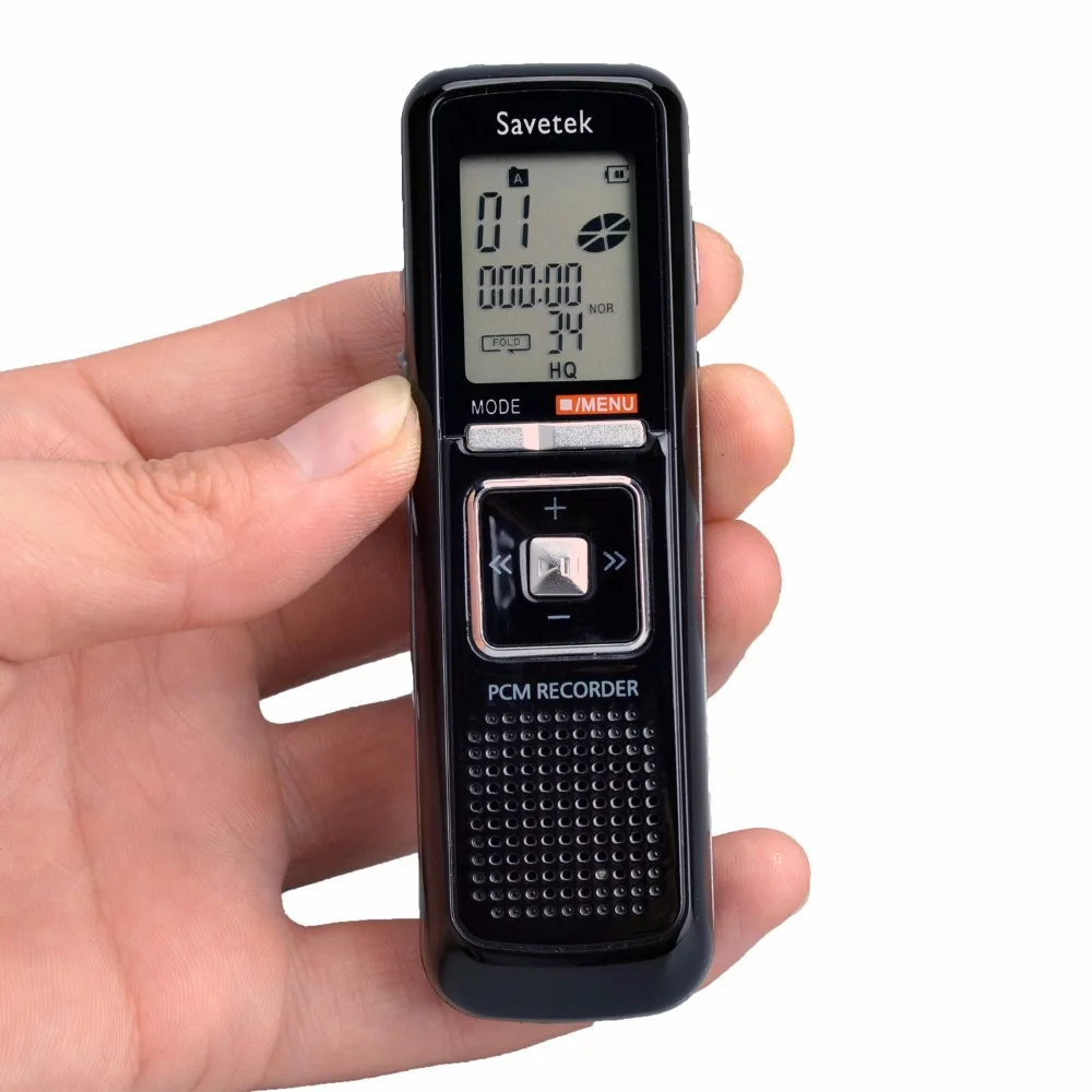 Portable 8gb 384kbps Voice Activated 650h Usb Digital Audio Voice ...