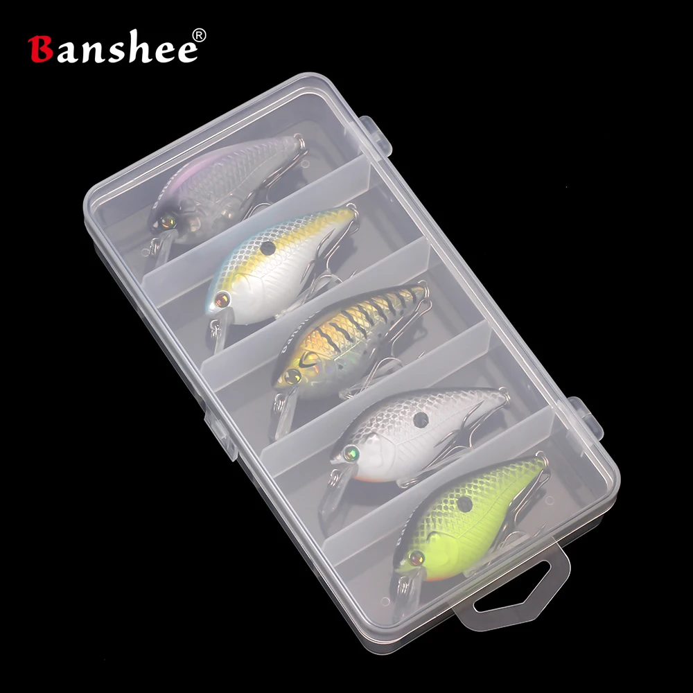 5 stks/partij Tackle Box VC03 Medium Duiken vierkante bill lippen ...