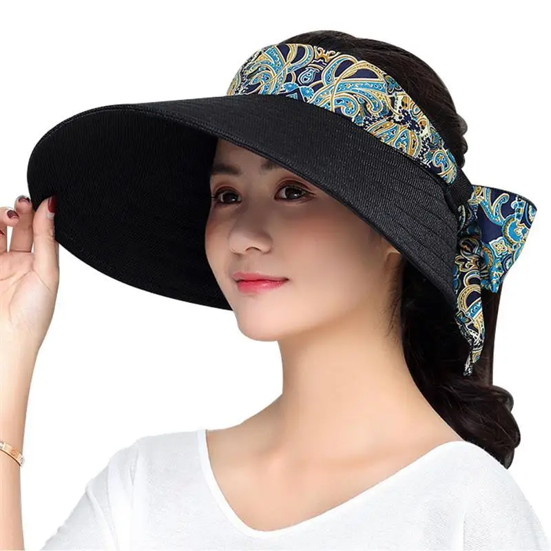Vbiger Women Sun Hat Wide Brim Summer Hat UV Protection Beach Sunhat ...