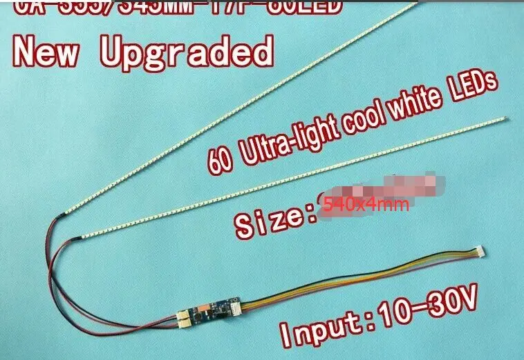 5 PCS 540 mm 브릴로 ajustable CCFL led 티라 키트, actualizacion 24 pulgadas ...