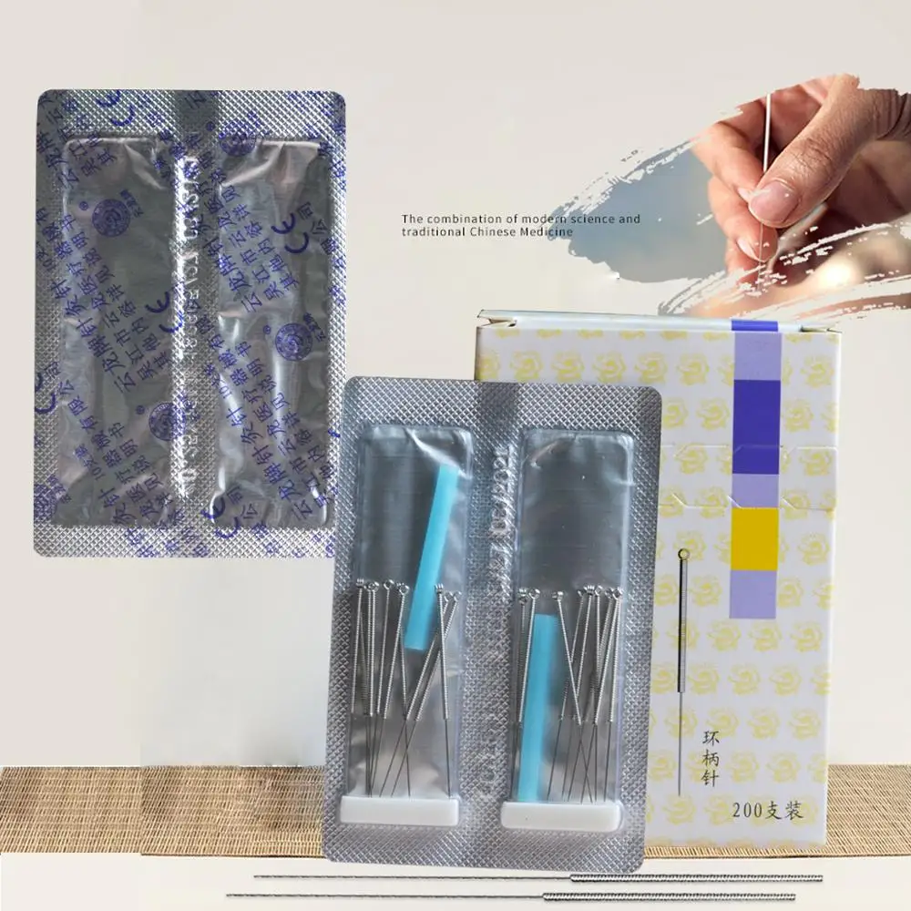 Sterilze acupuncture needle 200 pcs disposable acupuncture needles ...