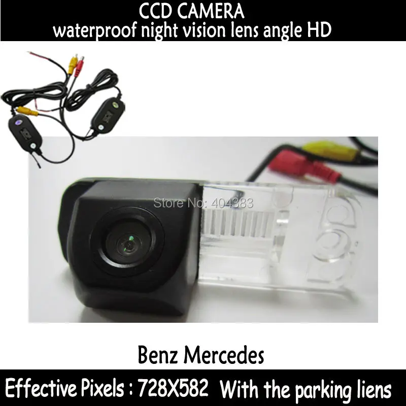 Wirelss Ccd Rear View Camera Transmitter Parking Camera For Benz C ...