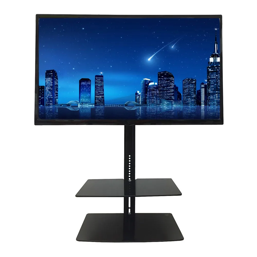Durable Wall Mount TV Bracket 32- 65inch Screen Size Shelves Adjustable ...